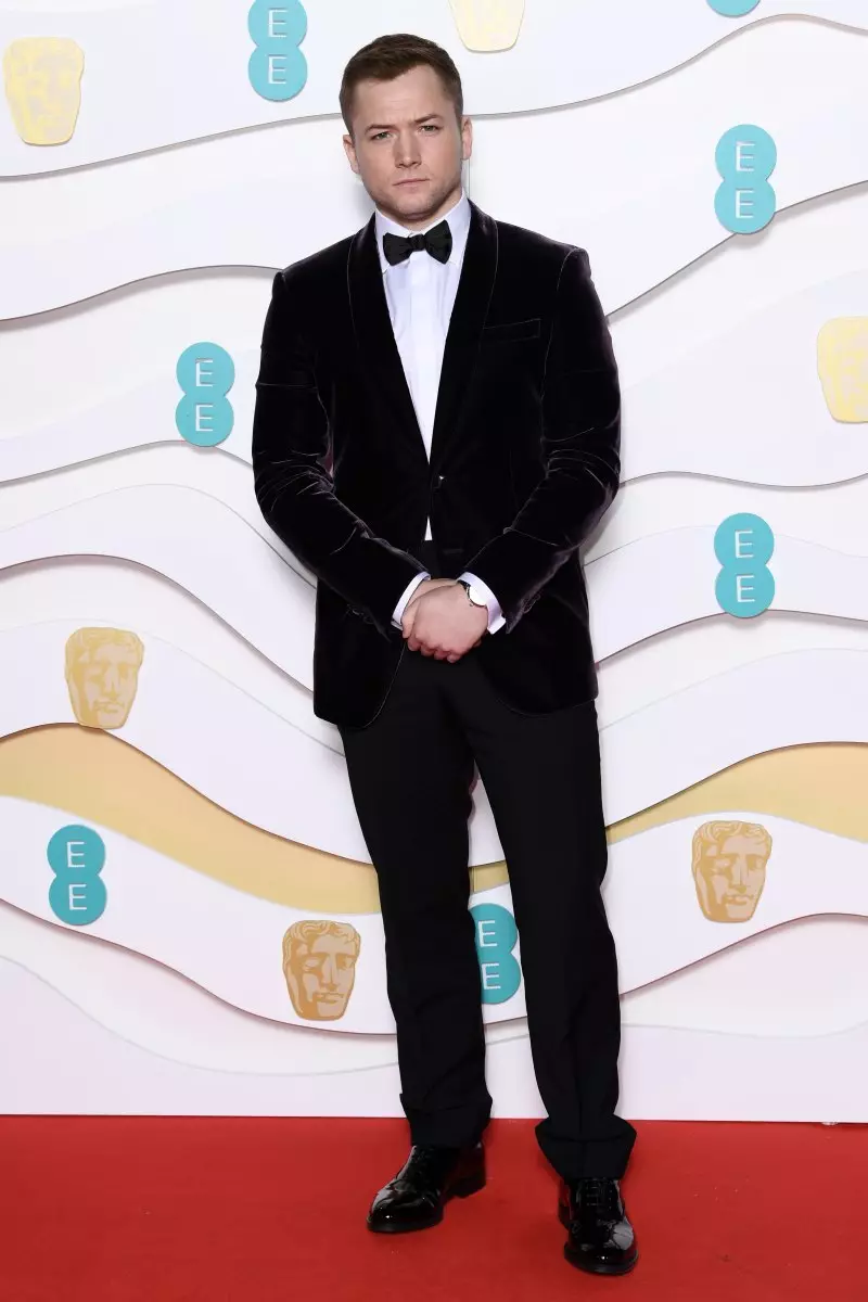 Premiile BAFTA 2020 Covorul Roșu Taron Egerton