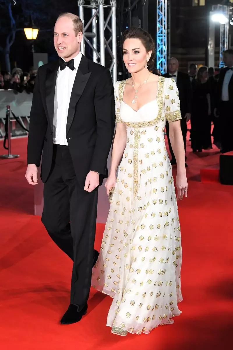 BAFTA 2020. aasta punase vaiba auhinnad Prints William ja hertsoginna Kate