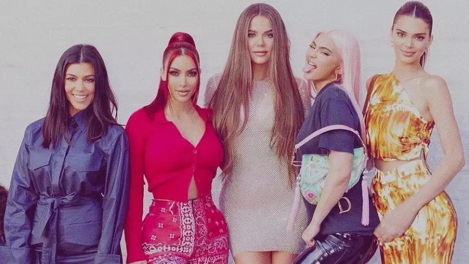 Zdjęcia wszystkich Kardashian-Jenners Razem: Kim, Kylie, Khloe, Kourtney Kendall 3