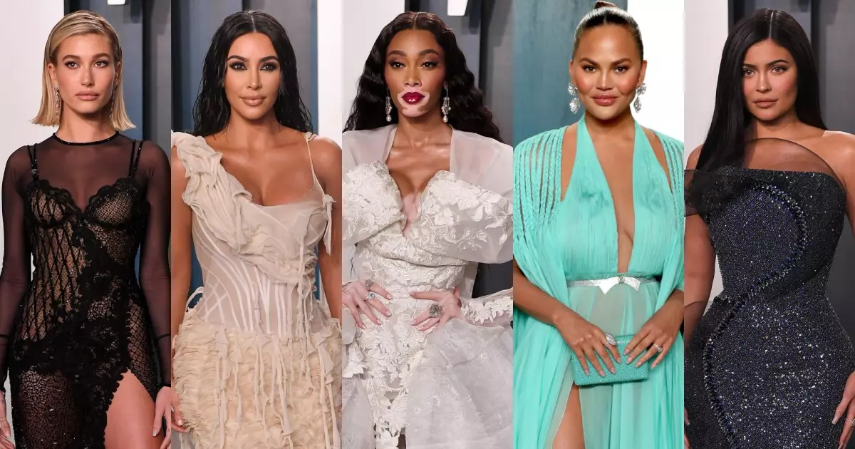 Oscars 2020 Vanity Fair Afterparty Photos: Kim Kardashian at Higit Pa