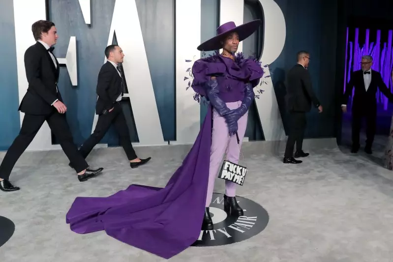 Billy Porter Vanity Fair Oscar Ibirori, Abahageze, Los Angeles, Amerika - 09 Gashyantare 2020