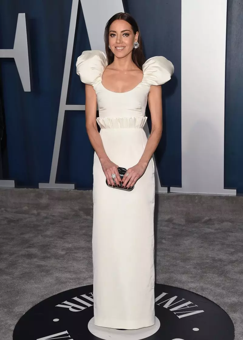 Aubrey Plaza Vanity Fair Oscar Party, පැමිණීම්, Los Angeles, USA - 09 පෙබරවාරි 2020