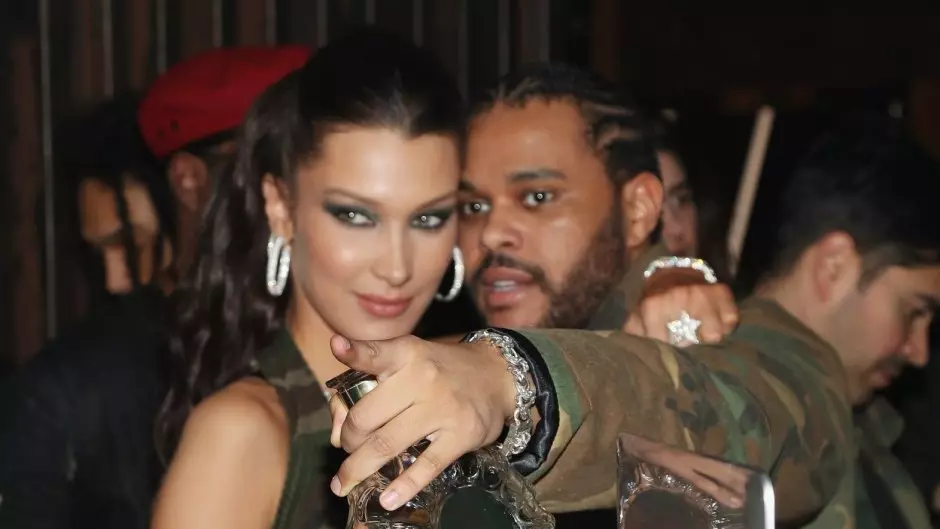 bella hadid the weeknd