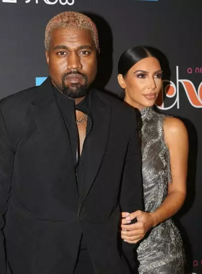 ኪም Kardashian Kanye West