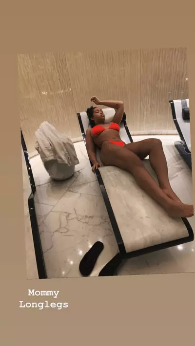 jordyn woods bikini foto's kylie jenner khloe kardashian tristan thompson cheating