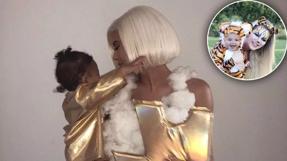 Mga Kardashian Kids' Nakalipas na Halloween Costume