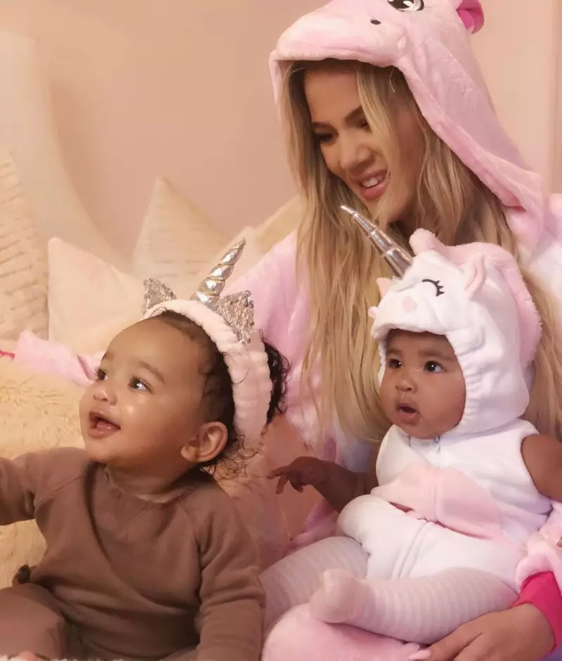 Costume de Halloween din trecut pentru copii Kardashian