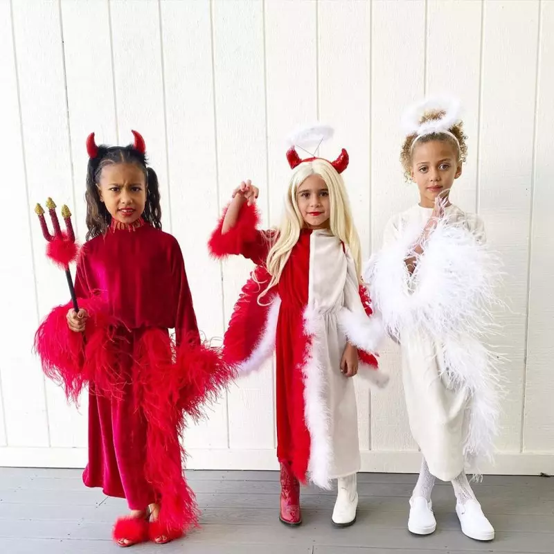 Kar-Jenner Kids Costumes Oíche Shamhna