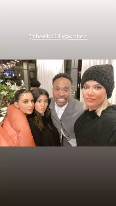 As Kardashian e Billy Porter