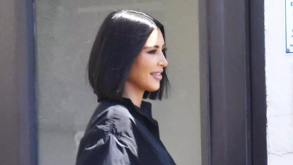 Corte de pelo bob da prisión estatal de Kim Kardashian