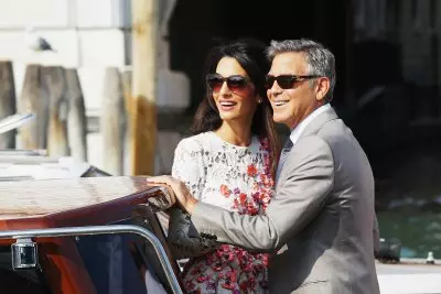 乔治克鲁尼 amal clooney getty 图片