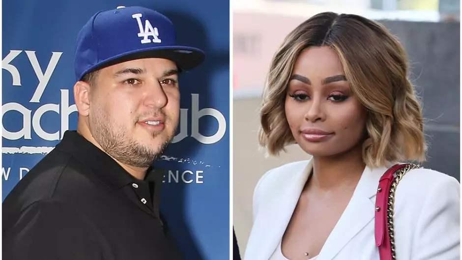 Rob Kardashian Blac Chyna voogdij