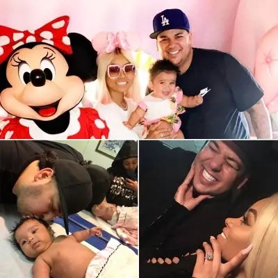 Blac Chyna Rob Kardashian parella de famosos