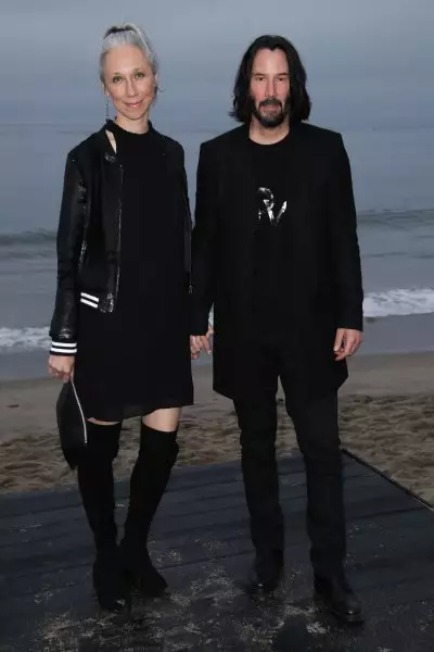 Alexandra Grant ak Keanu Reeves nan mwa jen 2019