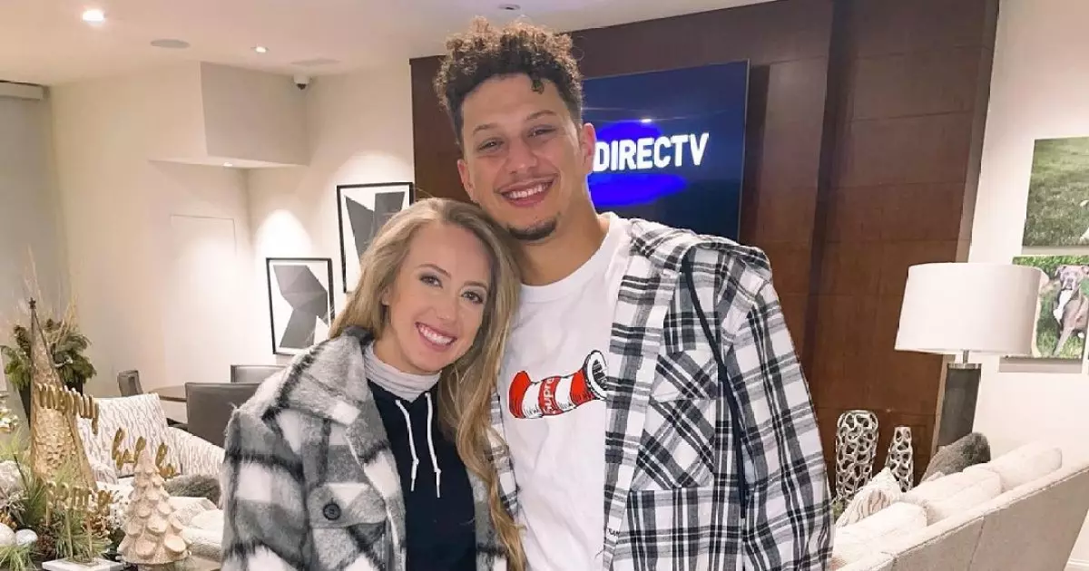 Η αρραβωνιαστικιά του Patrick Mahomes Brittany Matthews γέννησε το μωρό Νο. 1