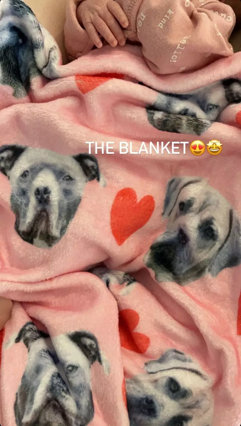 Brittany matthews glimpse baby sterling puppy одеяло ig