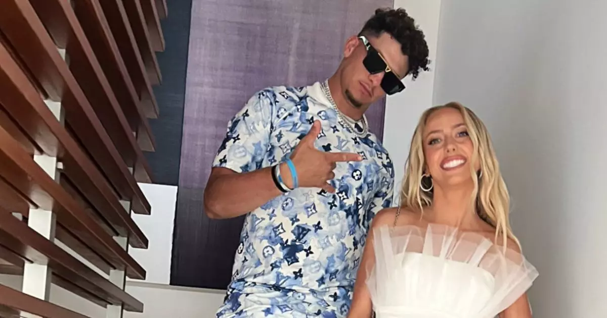 Patrick Mahomes, weekend weselny Brittany Matthews: Zdjęcia