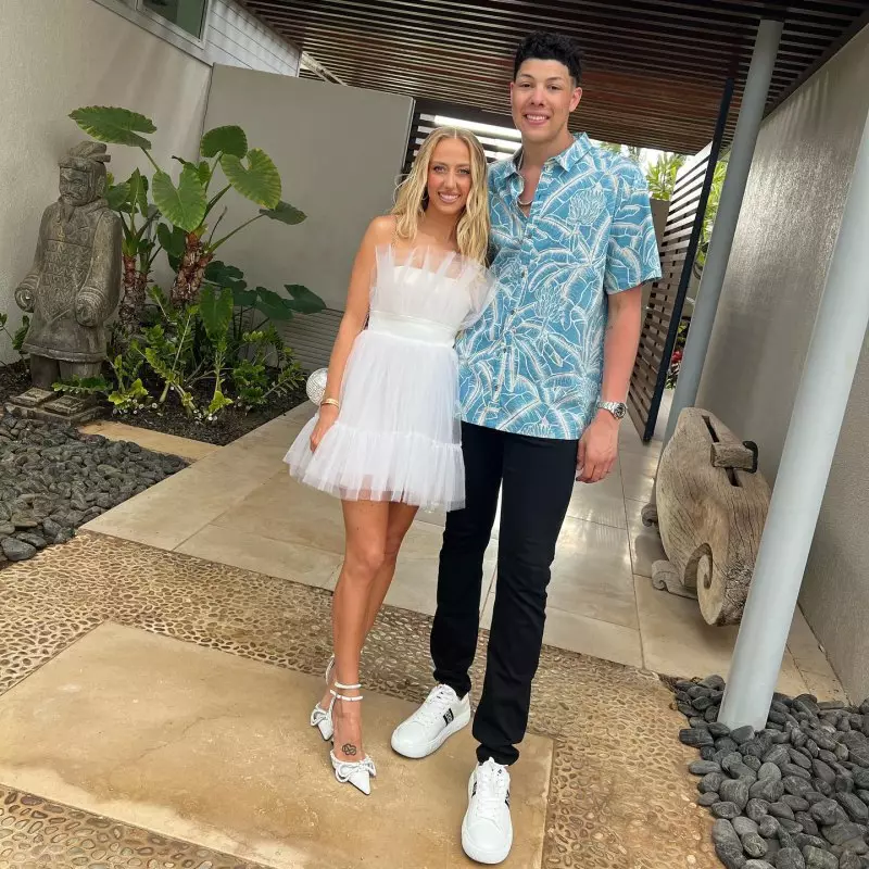 Patrick Mahomes, Weekend ng Kasal ni Brittany Matthews: Mga Larawan