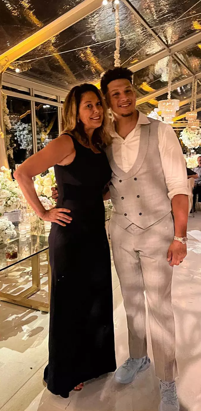 Patrick Mahomes, Brittany Matthewsi pulmanädalavahetus: fotod