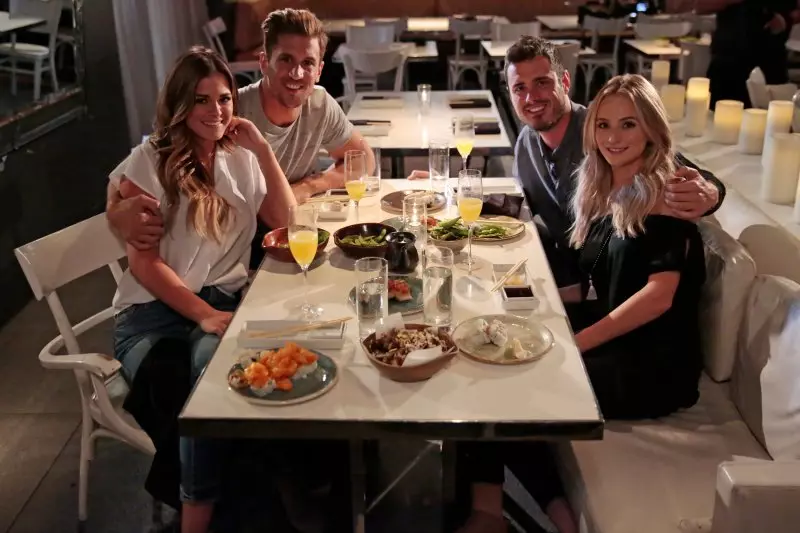 JOJO FLETCHER, JORDAN RODGERS, BEN HIGGINS, LAUREN BUSHNELL on Ben and Lauren Happily Ever After