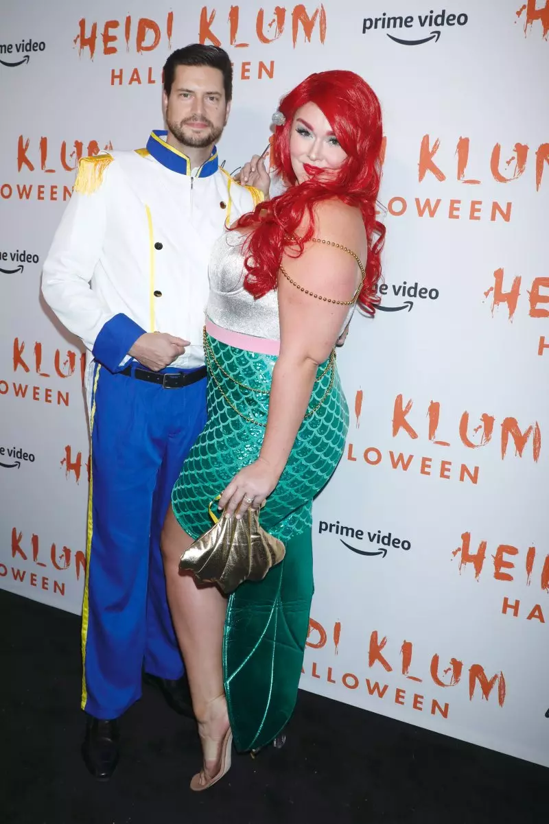 Ang Halloween Party 2019 ni Heidi Klum na sina Hunter McGrady at Brian Keys