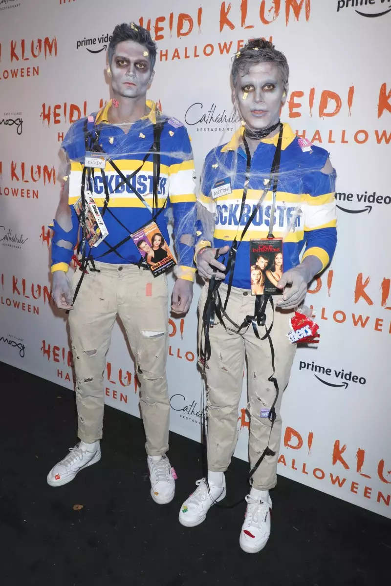 Festa e Halloween-it e Heidi Klum 2019 Kevin Harrington dhe Antoni Porowski