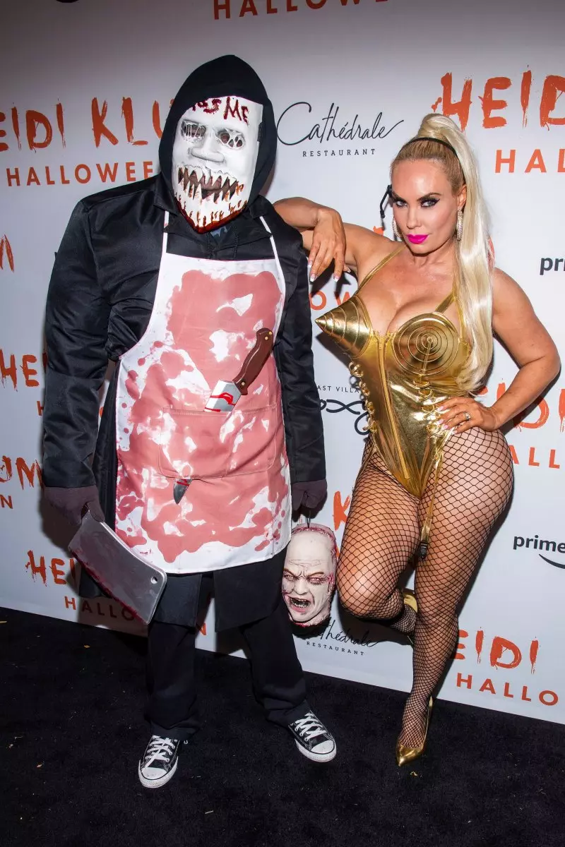 Heidi Klum's Halloween Party 2019 Coco Austin og Ice-T