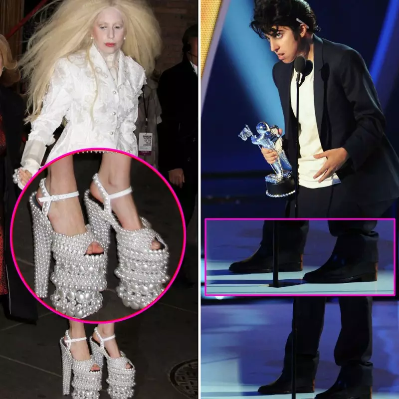 Lady Gaga ayaqqabıları