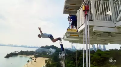 Colton bungee jumping