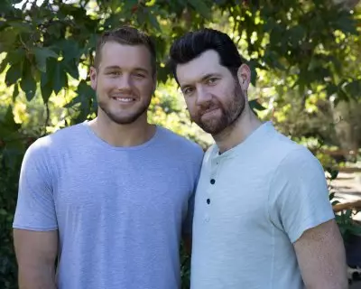 Billy Eichner z Coltonem Underwoodem w serialu