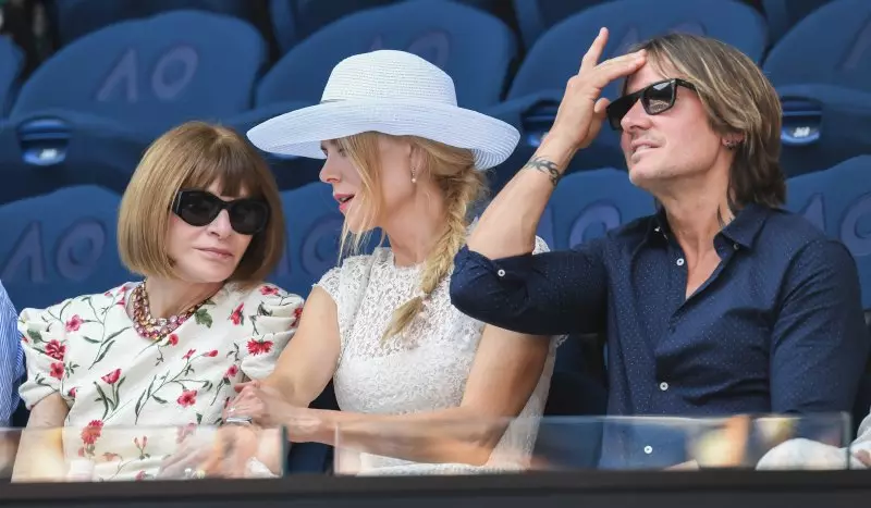 Nicole Kidman ma Keith Urban i le Australian Open