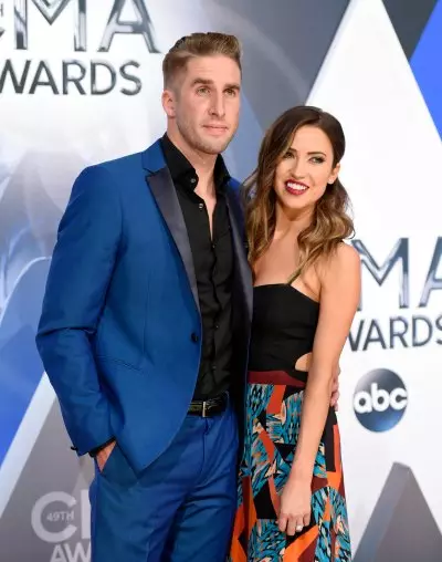 Shawn Booth u Kaitlyn Bristowe Red Carpet Ritratt