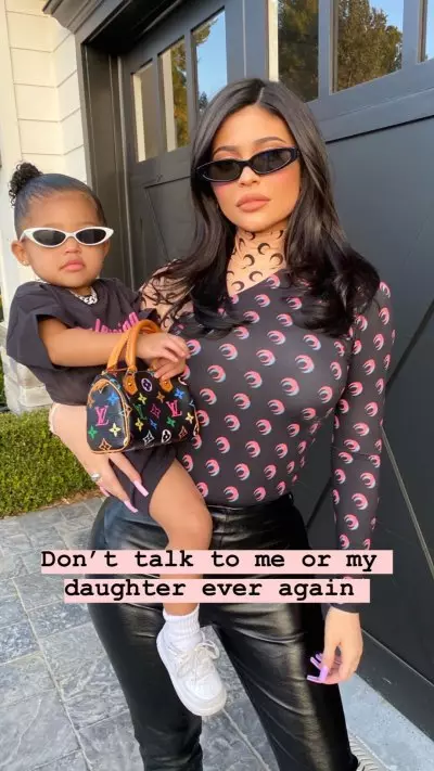 Stormi Webster en Kylie Jenner