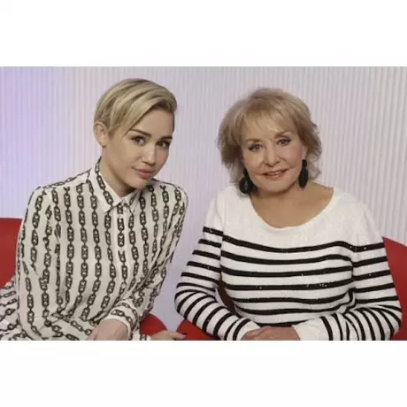 Miley cyrus barbara walters