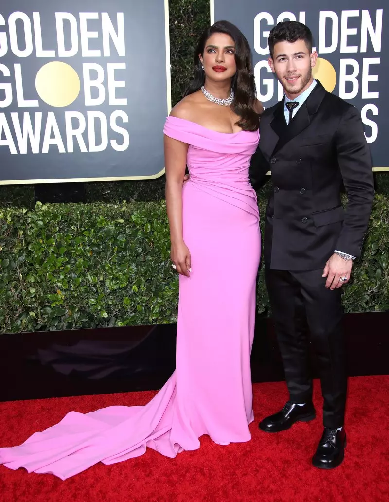 Priyanka Chopra da Nick Jonas Golden Globes 2020