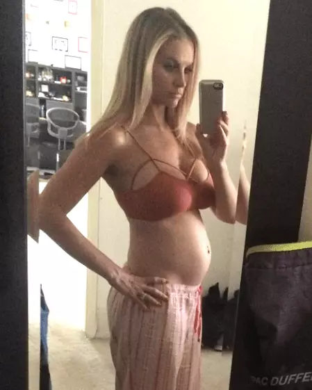 Jordan lloyd big brother baby bump