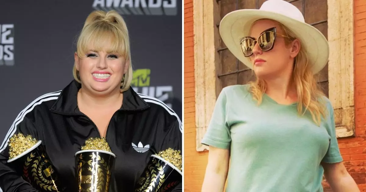 Rebel Wilson Nuduhake Foto Saka Sadurunge Bobot 60-Lb