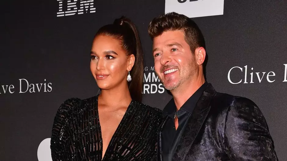 April Love Geary dan Robin Thicke