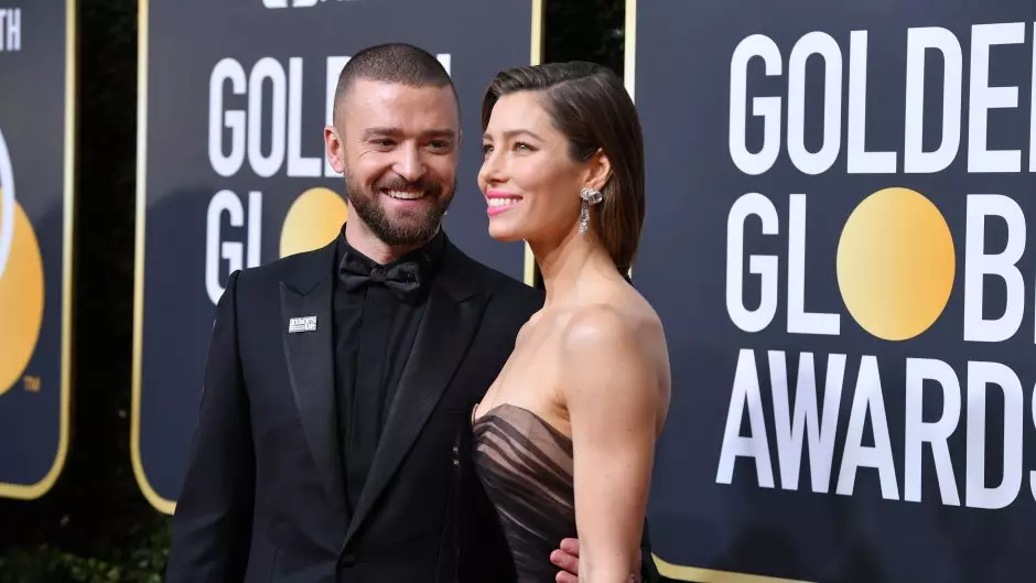 Justin Timberlake bergambar dengan isteri Jessica Biel