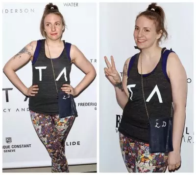 Lena dunham íomhánna getty