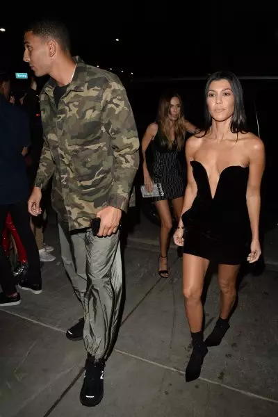 younes bendjima kourtney kardashian - splash