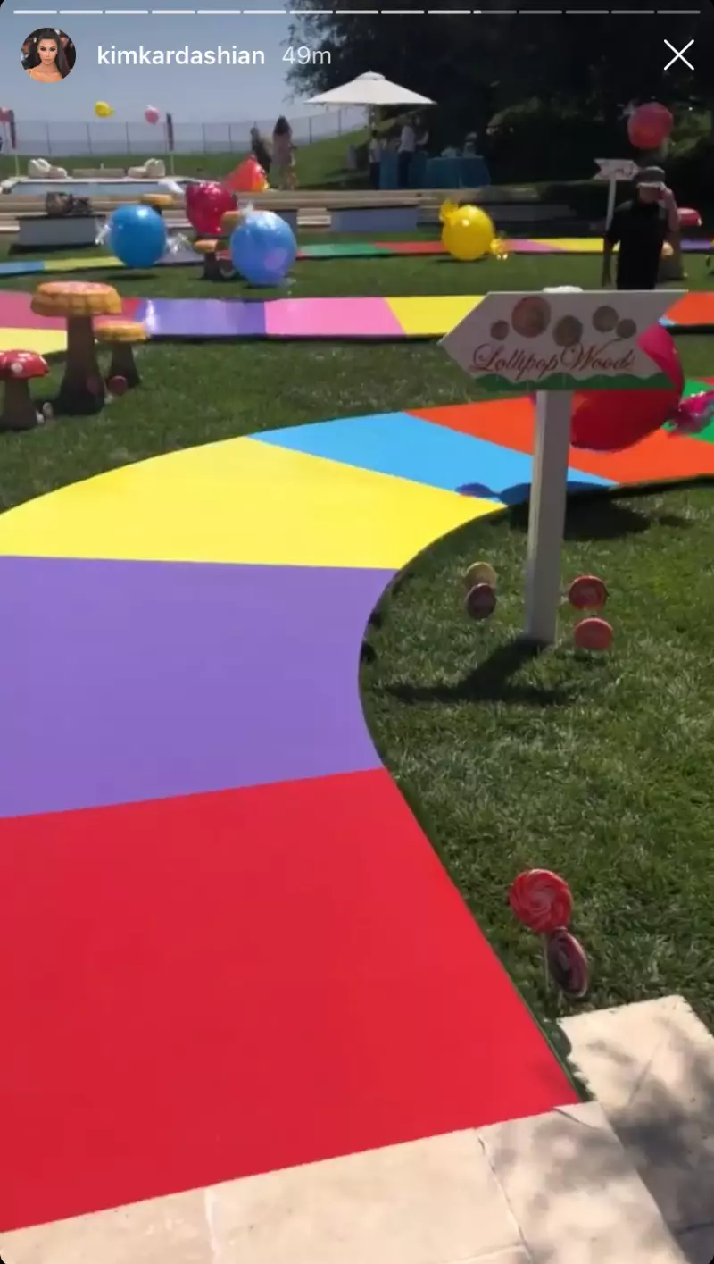 Candyland ploča u prirodnoj veličini