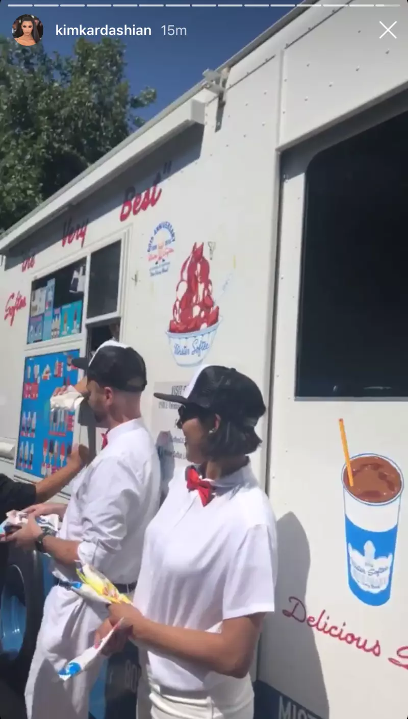 Mr. Softee 아이스크림 트럭