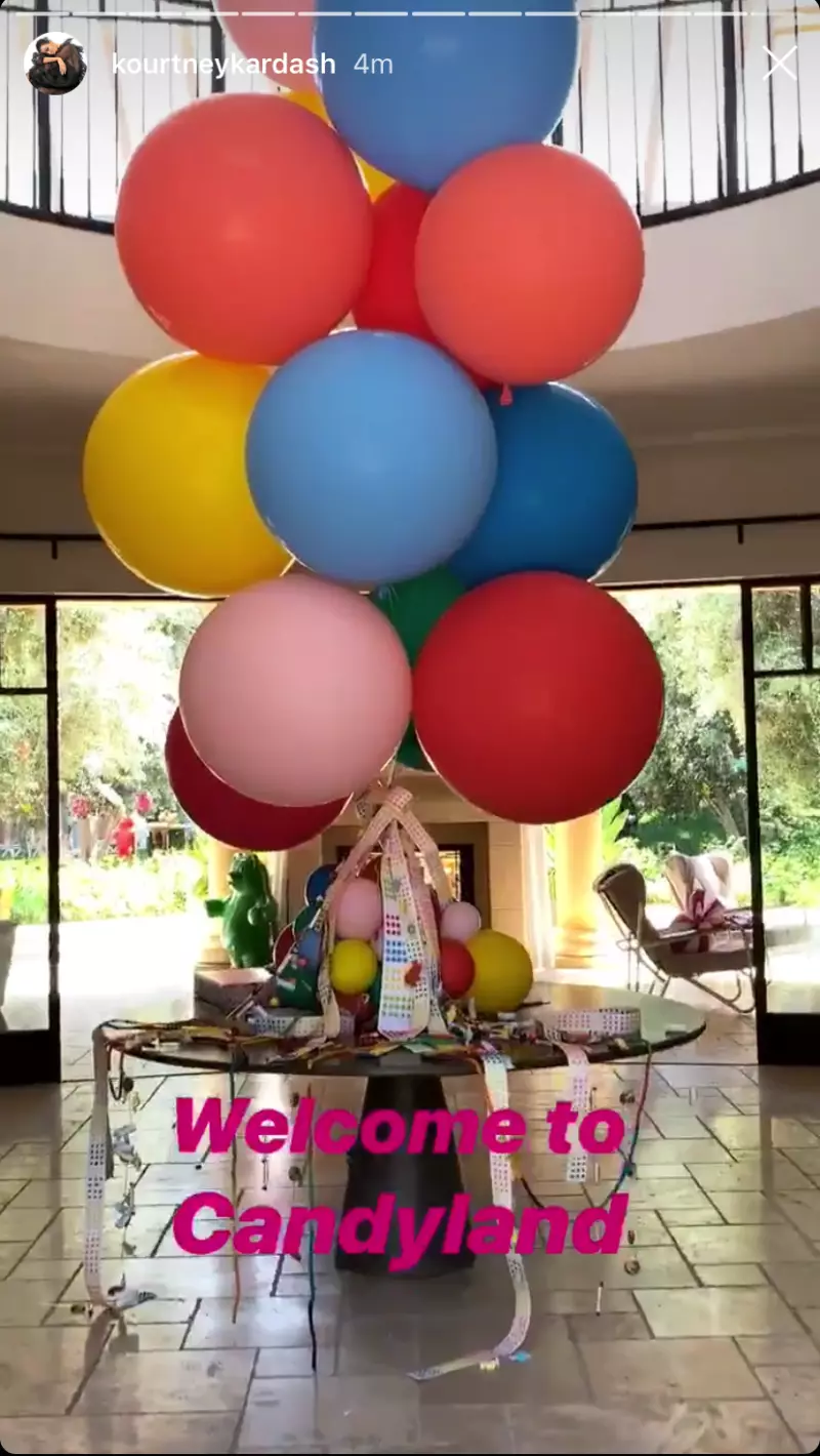 Candy ug Balloons