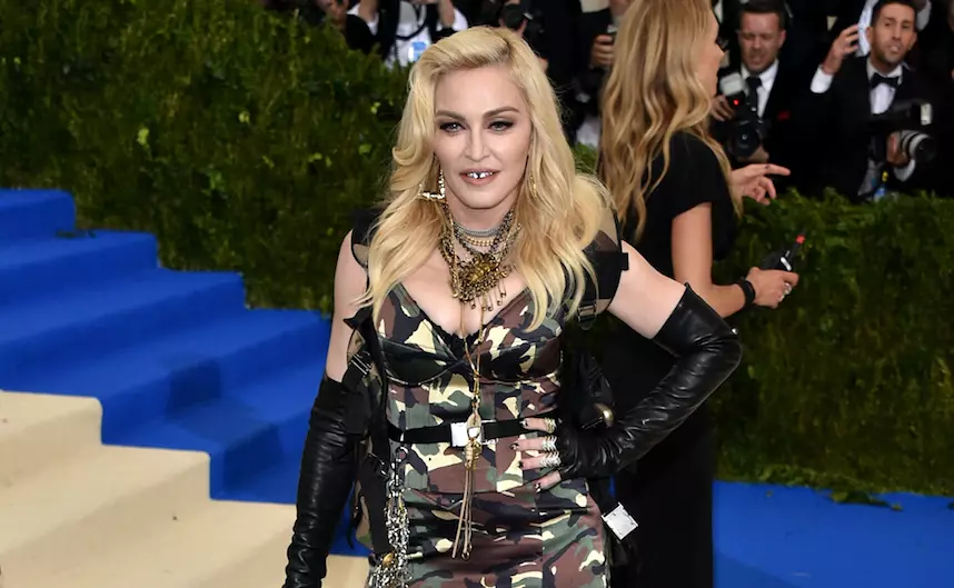 Madonna, Bergambar, Met Gala 2017