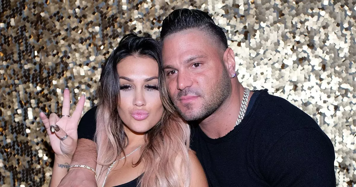 Ronnie Ortiz-Magro eta Jen Harley Pack bere atxiloketaren aurretik PDAn