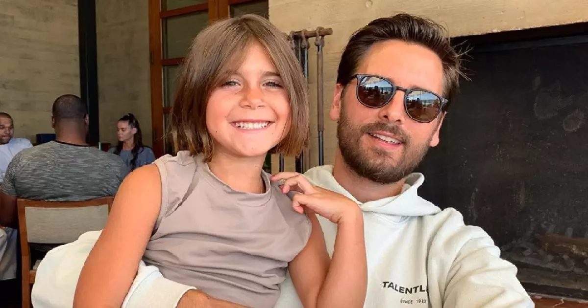 Sætustu myndir Scott Disick með Mason, Penelope og Reign