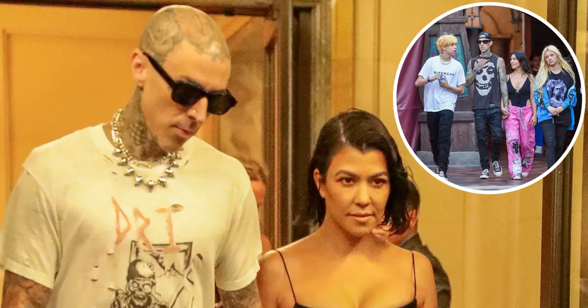 Kourtney, Travis' Italia Faaipoipoga o le a aofia ai a latou fanau