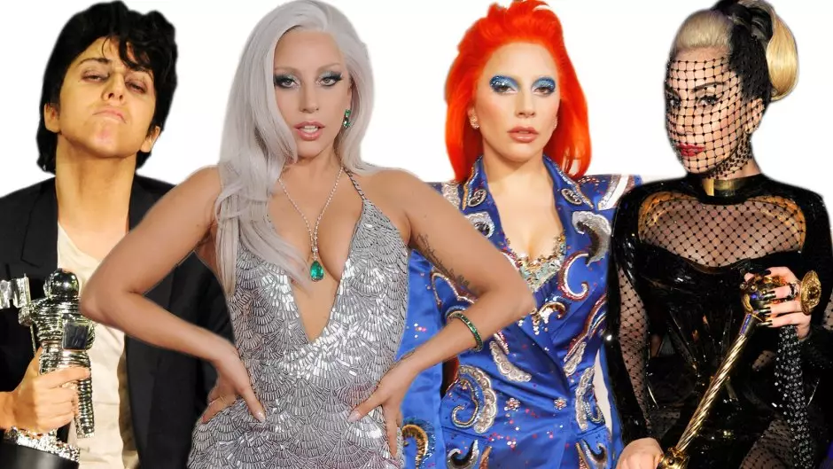Lady Gagas bästa och konstigaste looks från tidigare prisutställningar