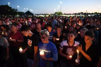 florida střelba při svíčkách vigil getty